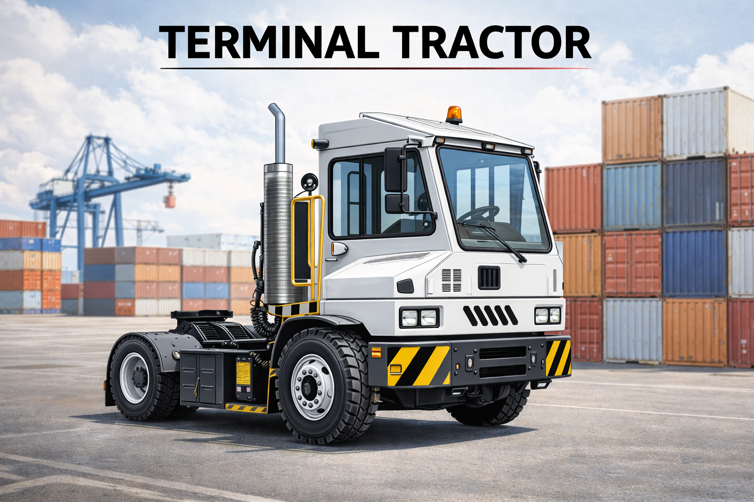 Terminal Tractors for Sale in Houston, TX: Also Known as Yard Jockeys ...